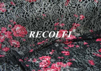 Cina Microfiber riciclato Digital floreale che stampa tessuto per il vestito di sport in vendita