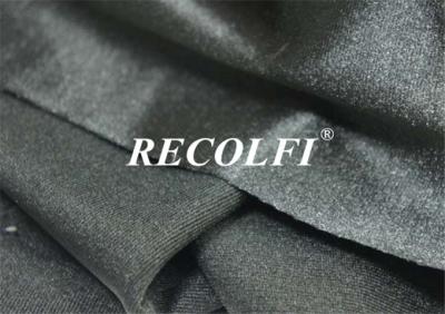 Cina Raffreddamento funzionale delle ghette metalliche di Grey Silk Glossy Spandex Workout sostenibile in vendita