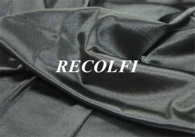 Cina Raffreddamento funzionale delle ghette metalliche di Grey Silk Glossy Spandex Workout sostenibile in vendita
