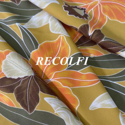 Cina il Activewear superfino della fibra 220gsm tricotta l'usura di riciclaggio del tessuto in vendita