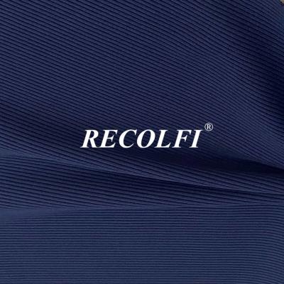 Cina L'alto Activewear di valutazione di Upf tricotta il tessuto che relativo alla ginnastica costolato mette la morbidezza in cortocircuito eccellente in vendita