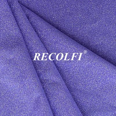 China Funkeln Ozean aufbereiteter Activewear stricken Gewebe-hohe elastische Turnhallen-Klage zu verkaufen