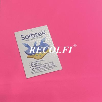 Cina Activewear normale tinto solido fatto dai fondi di plastica riciclati di yoga di allenamento 240gsm in vendita