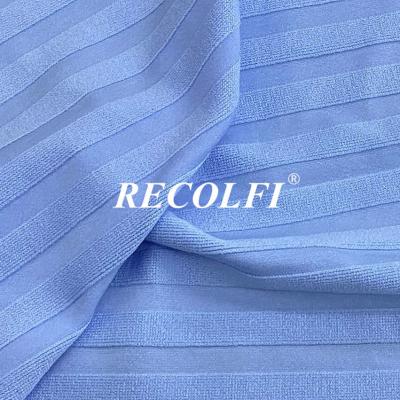 中国 100cmの幅のActivewearの生地の連結のニットの伸縮性があるカスタマイズされたパターン 販売のため