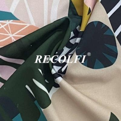 Cina Il Activewear della resistenza della sbavatura tricotta il tessuto Digital che stampa le ghette di allungamento in vendita