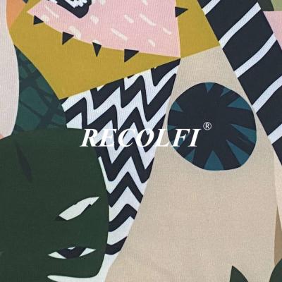 Cina Il Activewear della resistenza della sbavatura tricotta il tessuto Digital che stampa le ghette di allungamento in vendita