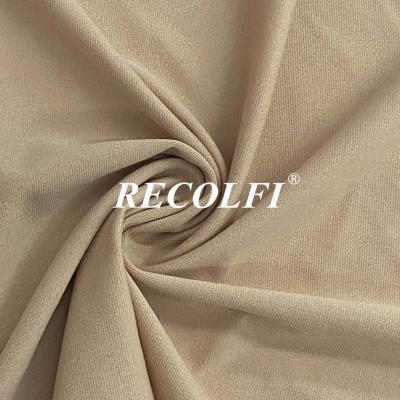 Cina Il poliestere riciclato del Activewear tricotta il rivestimento sostenibile di compressione del tessuto in vendita