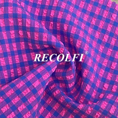 Cina Il nylon uv del Activewear della protezione tricotta le cime amichevoli di usura di yoga di Eco del tessuto in vendita