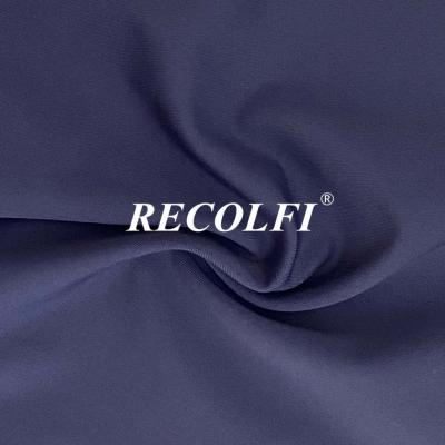 中国 支持できるActivewearのニットの生地の連結のニットのウォーミングアップはヨガの摩耗に適する 販売のため