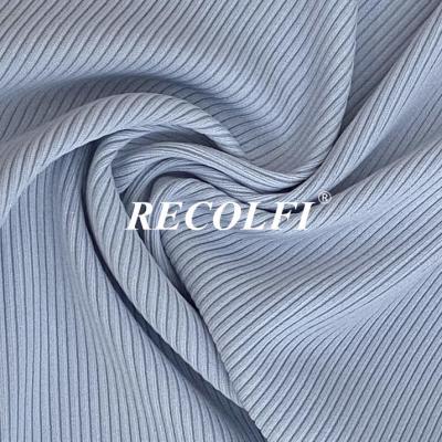 Cina L'alto Activewear della solidità del colore tricotta le ghette costolate di allungamento di Eco del tessuto in vendita