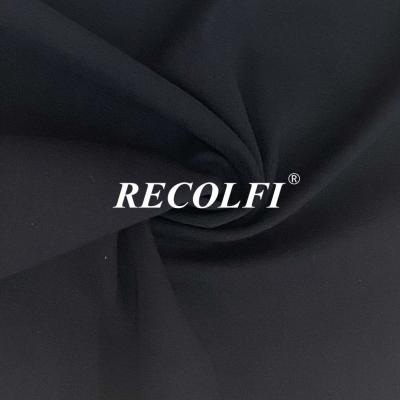 中国 Ecoの伸張のActivewearのニットの生地の高いColorfastnessによってブラシをかけられるレギング 販売のため