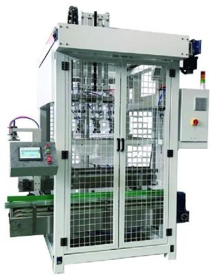 China Clamping Type Automatic Carton Packing Machine, 380V 6KW 1200kg for sale