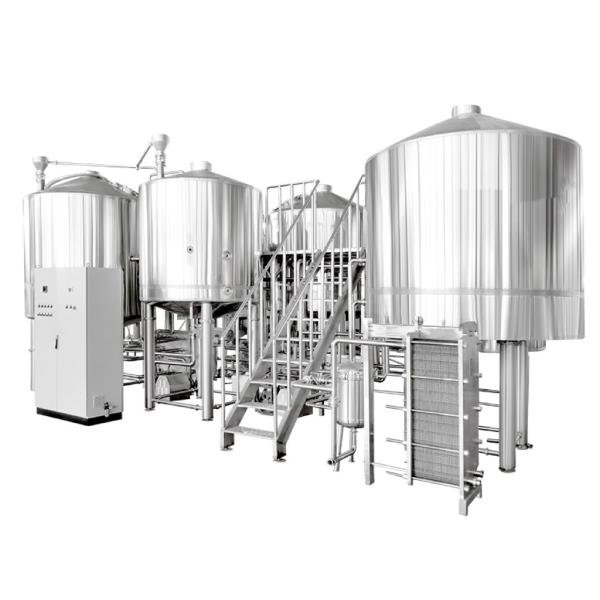 Quality 5000L 5000liters 50HL Industrial Two Vessel Large Beer Brewery Equipment for sale