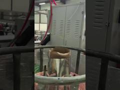Ηλεκτρομαγνητικός φούρνος στεγνώσεως με επαγωγή Γραμμικός τύπος για την κατασκευή κονσερβοειδών