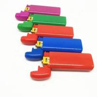 China Windproof Jet Flame Electronic Cigarette Lighter Refillable ABS 6.8x2.78x1.3 cm for sale