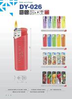 China Refillable Electronic Cigarette Lighter DY-026 81mm ABS Custom Logo for sale