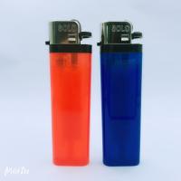 China Custom Transparent Disposable Cigarette Lighter 80x23.7x11.8mm OEM for sale