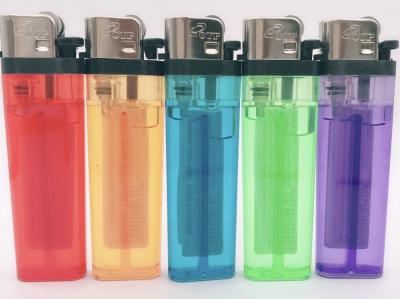 Cina Accendino di pietra trasparente di plastica usa e getta Il prodotto di un produttore cinese di accendini in vendita