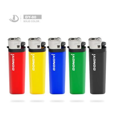 Cina Dy-80 Disposable Colorato Butano Gas Flint Accenditore dal mercato cinese in vendita