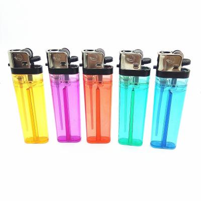 Cina Cigarette Disposable Transparent Flint Lighter Modello NO. DY-60 Esemplari US 20/Piece in vendita