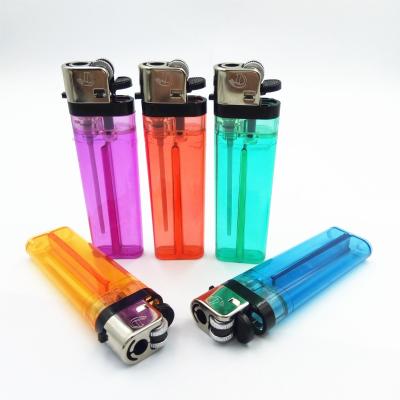 Cina Cigarette Disposable Transparent Flint Lighter Modello NO. DY-60 Esemplari US 20/Piece in vendita