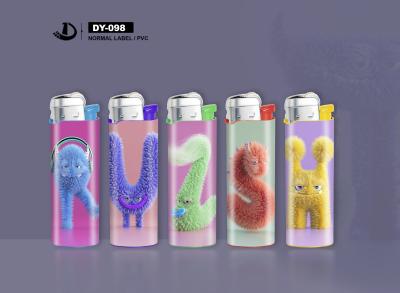 Cina Flame Flint/Stone Disposable Rechargeable ISO9994 Cr Flint Candle Lighter per sigarette in vendita