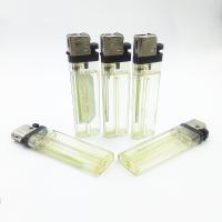 China Dongyi Extra Thin Flint Gas Lighter DY-805 80.5x21.8x9.2mm ISO9994 Certified for sale