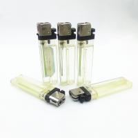 China Dongyi Extra Thin Flint Gas Lighter DY-805 80.5x21.8x9.2mm ISO9994 Certified for sale