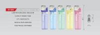 China Dongyi Extra Thin Flint Gas Lighter DY-805 80.5x21.8x9.2mm ISO9994 Certified for sale