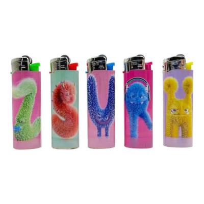 Cina OEM Disposable Rechargeable Lighter Stone Flameless Lighter Stone Flint Lighter Dy-098 in vendita