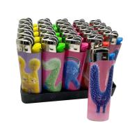 China Custom Disposable Windproof Lighter ABS AS 50pcs per Box 200000pcs MOQ for sale