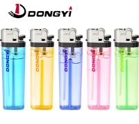 China Custom Disposable Flint Cigarette Lighter 80mm AS ABS Material OEM Available for sale