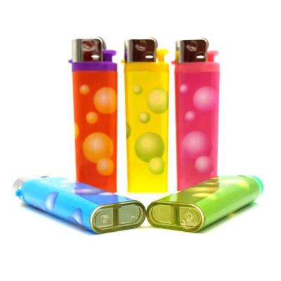 Cina 7.7*2.37*1.2 CM Flint Wheel Cigarette Lighter con funzionalità elettronica in vendita