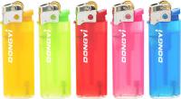 China Plastic Disposable Refillable Slim Flint Lighter 82mm Decorative Cigarette Lighter for sale