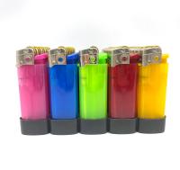 China Disposable Refillable Flint Gas Pocket Lighter 82mm Customizable OEM for sale