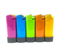 China Disposable Refillable Flint Gas Pocket Lighter 82mm Customizable OEM for sale