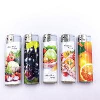 China Disposable Transparent Solid Lighter 79.2x23.5x11.5mm for Gas Kitchen Cigarette Model DY-072 for sale