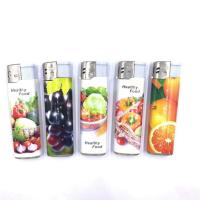 China Disposable Transparent Solid Lighter 79.2x23.5x11.5mm for Gas Kitchen Cigarette Model DY-072 for sale