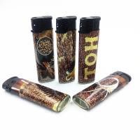 China Disposable Transparent Solid Lighter 79.2x23.5x11.5mm for Gas Kitchen Cigarette Model DY-072 for sale