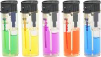 China Custom Logo Windproof Flint Disposable Gas Lighter 79.2mm with OEM Options for sale