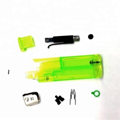 Cina 8.0*2.5*1.0cm accendino elettronico monouso per sigarette con logo personalizzato modello NO. DY-057 in vendita