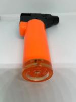 China Custom Windproof Jet Flame Refillable Gas Lighter ABS AS 114x66x50mm for sale