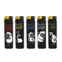 China Classical Black Electric Torch Cigarette Lighter 7.88x2.1x1.1cm Refillable Custom for sale