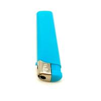 China Solid Color Electric Lighter Igniter 80.8x20.2x11.8mm ISO9994 Certified Custom Logo for sale