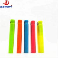 China Solid Color Electric Lighter Igniter 80.8x20.2x11.8mm ISO9994 Certified Custom Logo for sale