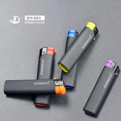 Cina Accendino elettrico rosa trasparente con capacità di ricarica e resistenza ai bambini in vendita