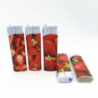 China Refillable Electronic Cigarette Lighter DY-007 82mm ABS Flame Design for sale