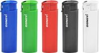 China DY-007 Solid Refillable Butane Gas Electronic Cigarette Lighter 82mm ABS AS for sale