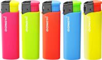 China DY-007 Solid Refillable Butane Gas Electronic Cigarette Lighter 82mm ABS AS for sale