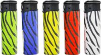 China DY-007 Solid Refillable Butane Gas Electronic Cigarette Lighter 82mm ABS AS for sale